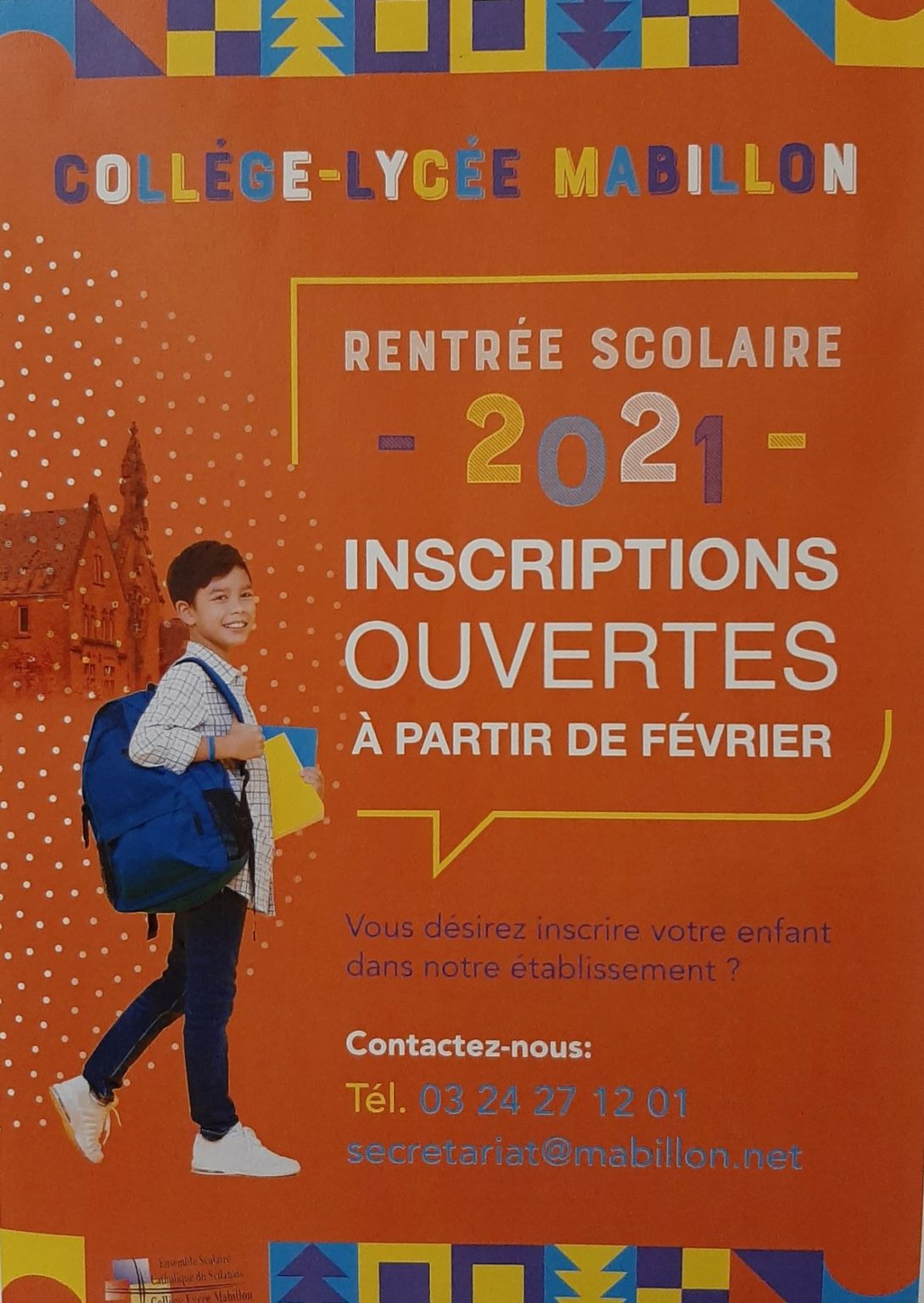 Inscriptions rentrée 2021 : c'est possible dès maintenant... collège ou ...